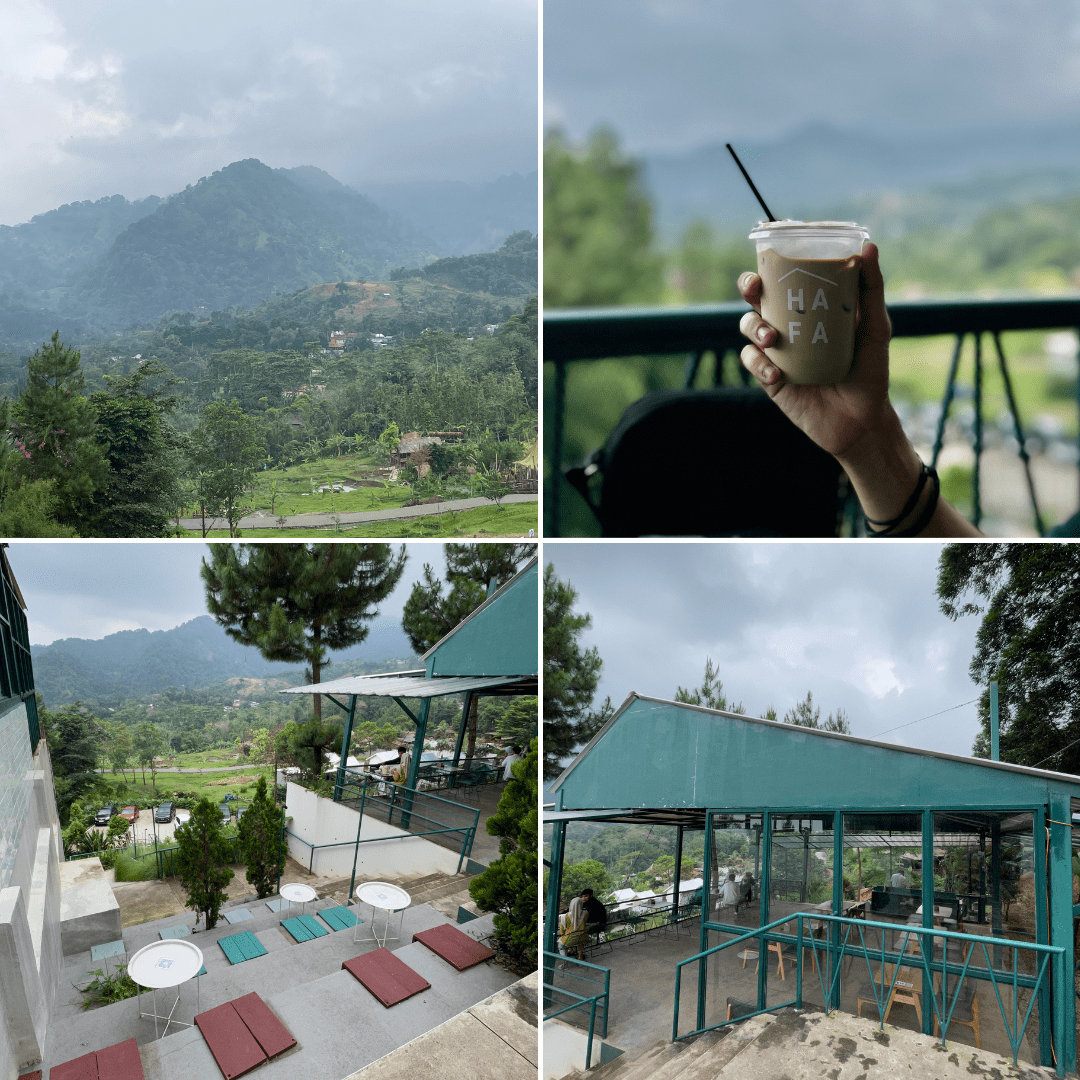 Hafa Mountain View, Coffee Shop Dengan View Hijau Menyegarkan ...